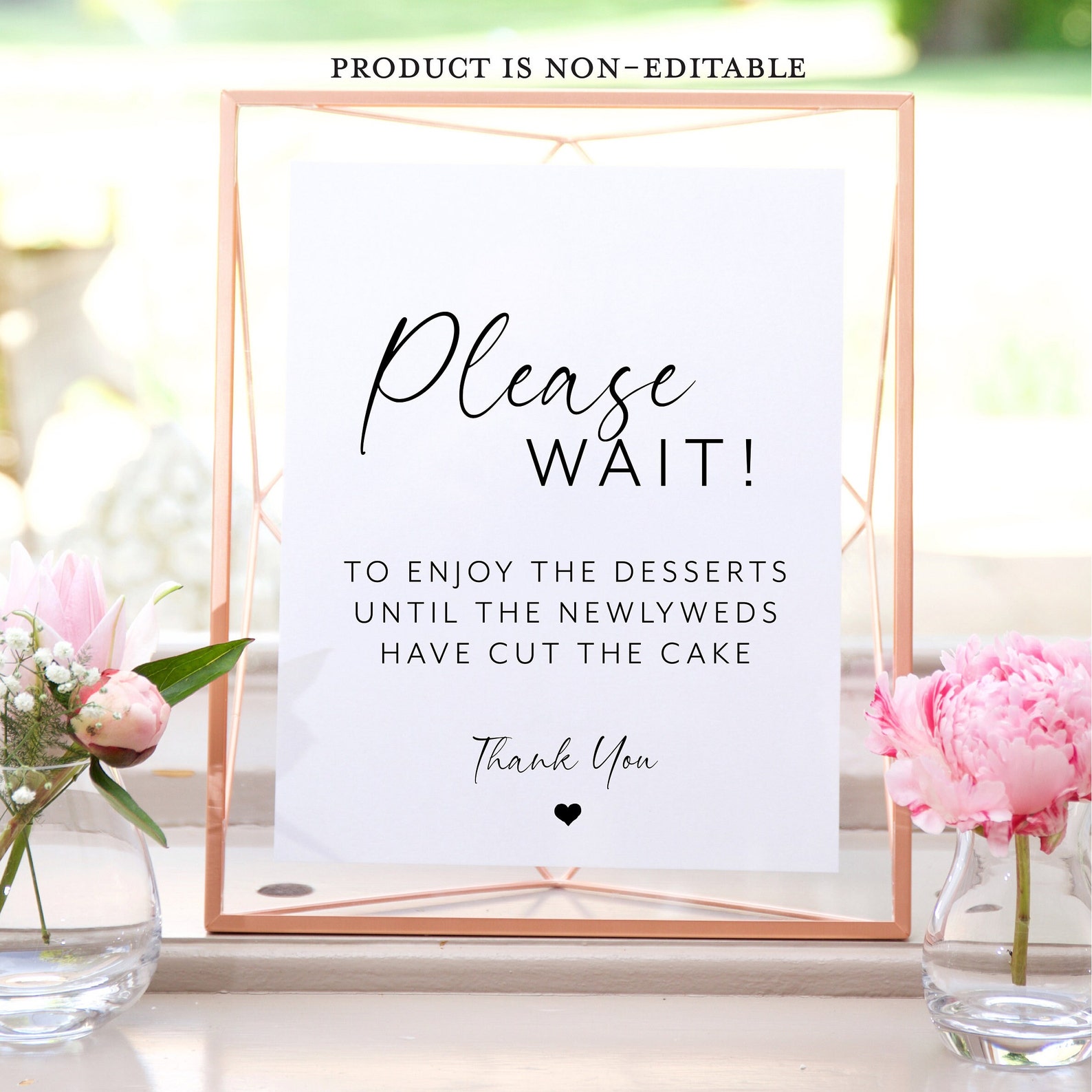 Please Wait to Enjoy Dessert Please Wait to Enjoy Dessert - Etsy