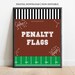 Challenge Flags Sign, Penalty Flags Sign, Football Party, Football ...