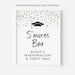 Graduation S'mores, Graduation S'mores Bar Sign, Printable S'mores Bar ...