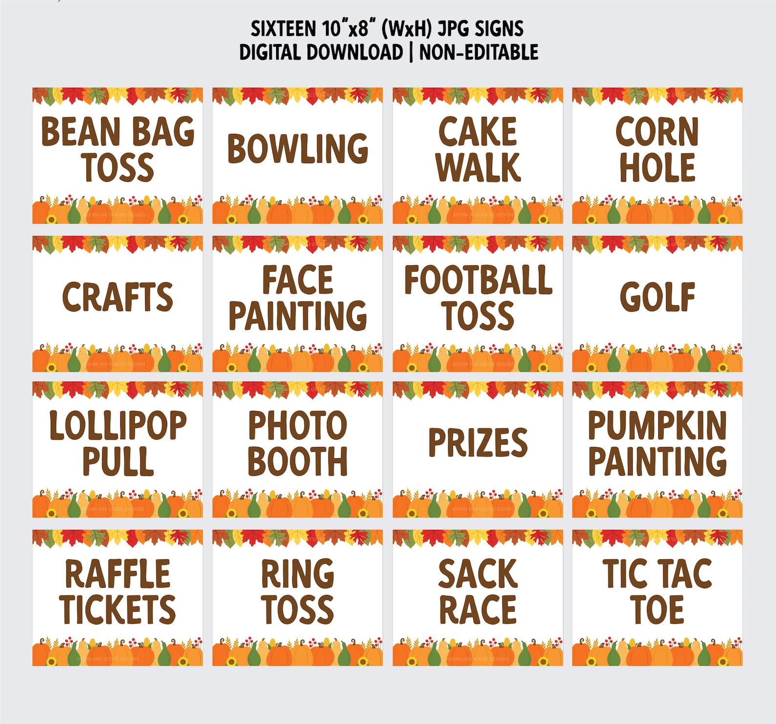 Fall Festival Signs, Harvest Festival Signs, Fall Festival, Fall Party ...