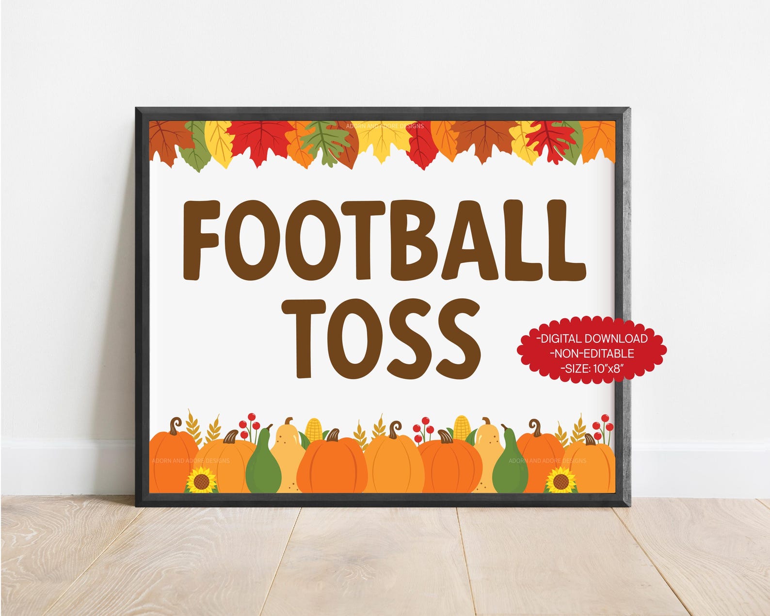 Football Toss, Fall Festival Signs, Harvest Festival Signs, Fall ...