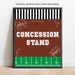 Concession Stand, Concession Stand Sign, Football Party, Football Party ...