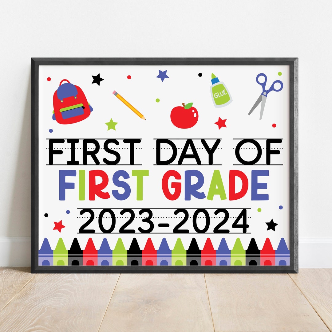First Day Of 1st Grade Sign Printable First Day Of 1st Grade Etsy first-day-of-1st-grade-sign-printable-first-day-of-1st-grade-etsy