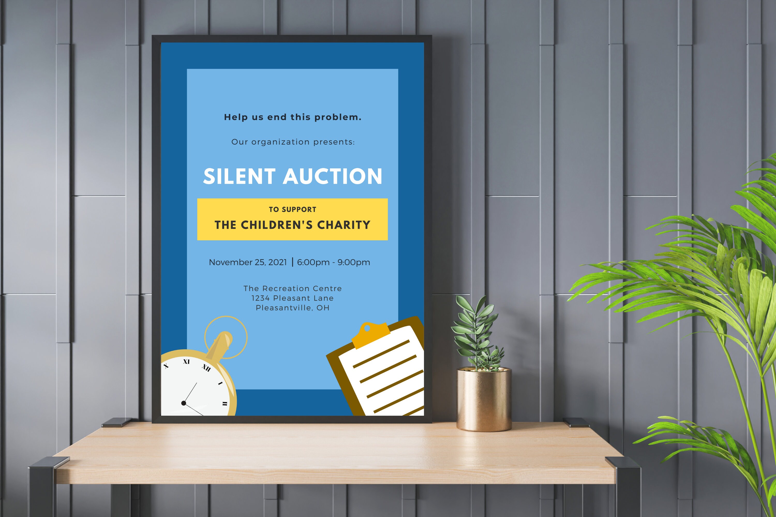 Silent Auction Templates Bundle - 5 Templates - Printable Bid Sheet ...