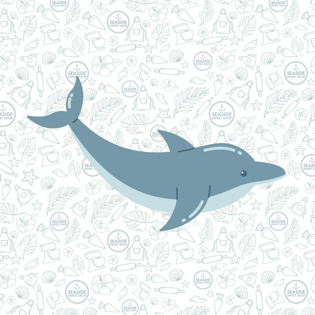 Dolphin Cookie Cutter - Ocean Baby Collection - Etsy