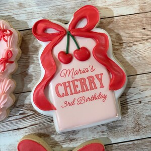 Cherries & Bows, Cherry First - Cookie Cutter Collection - Etsy