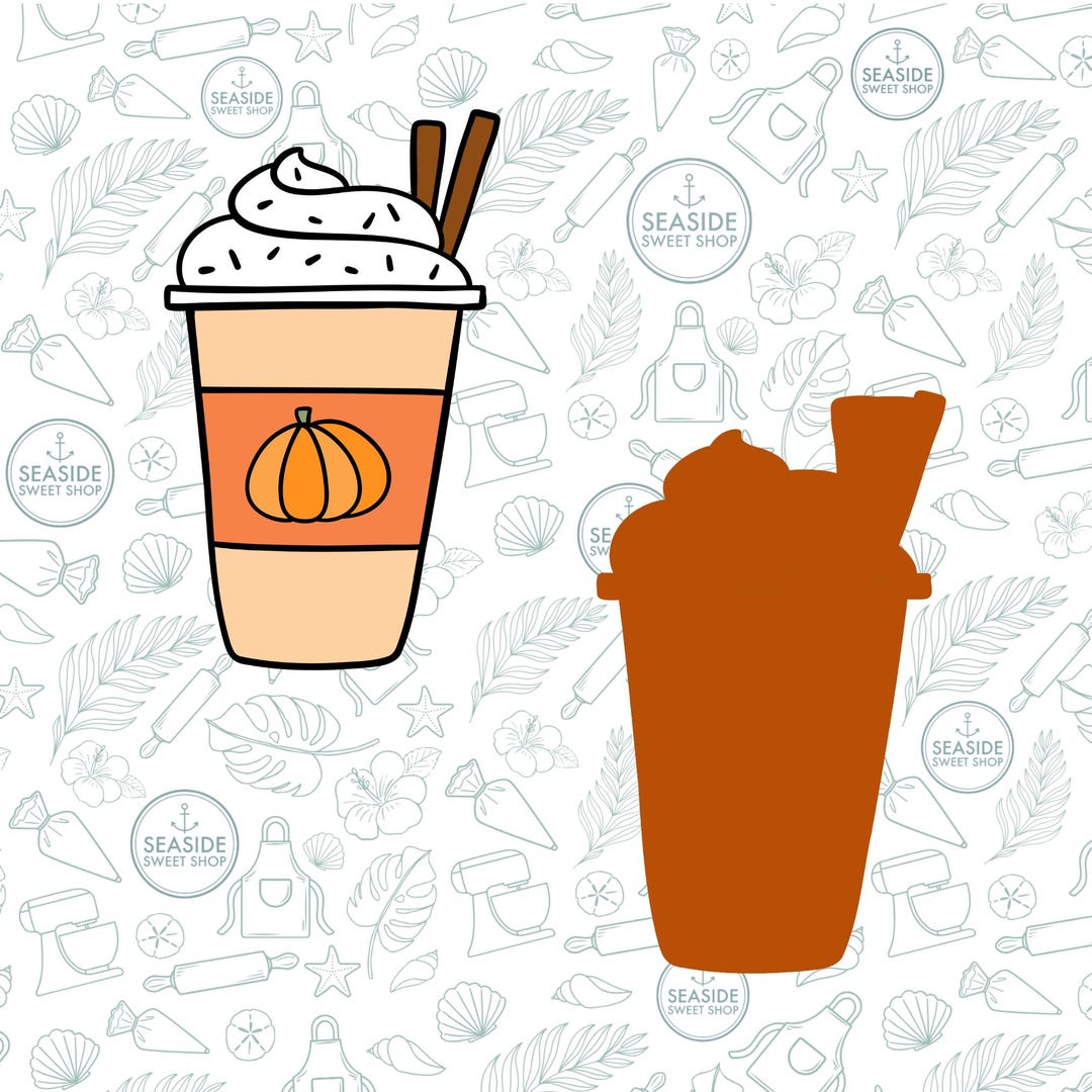 PSL Drink Cup - Cookie Cutter STL Download - Etsy