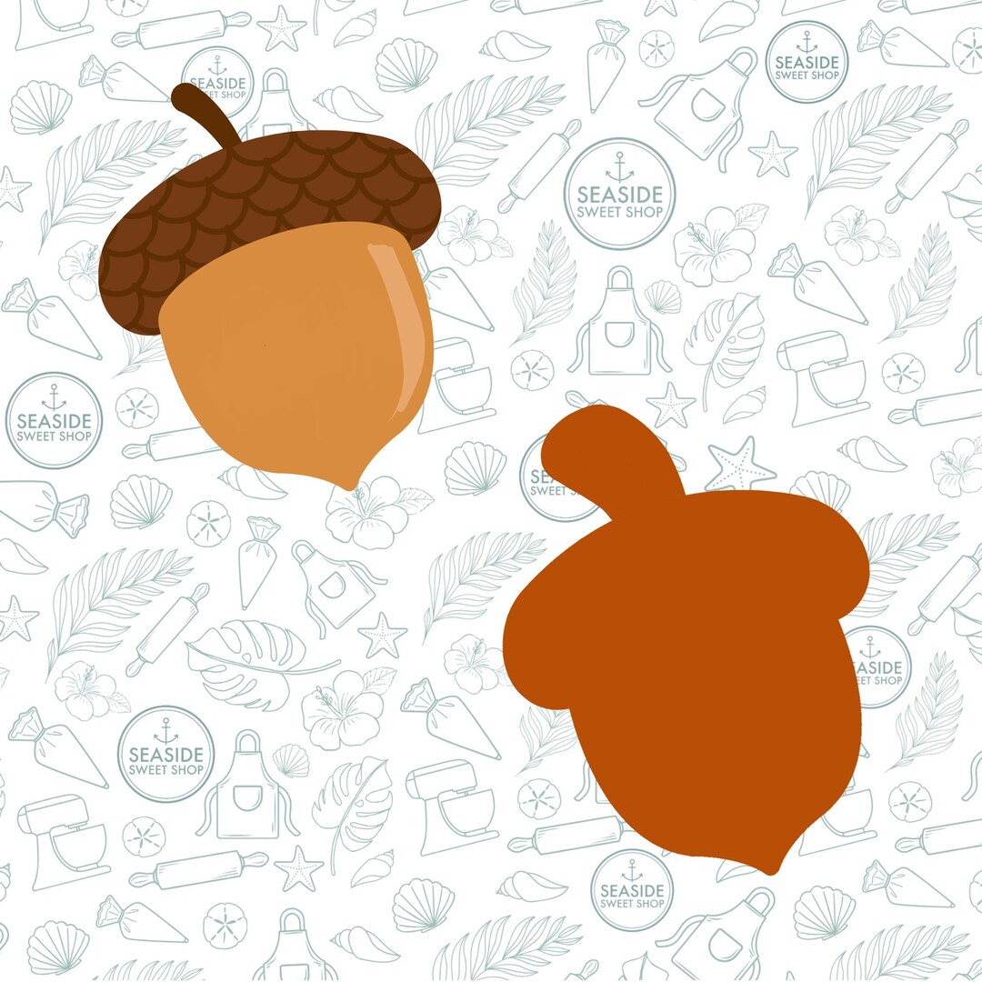 Acorn Cookie Cutter - Etsy