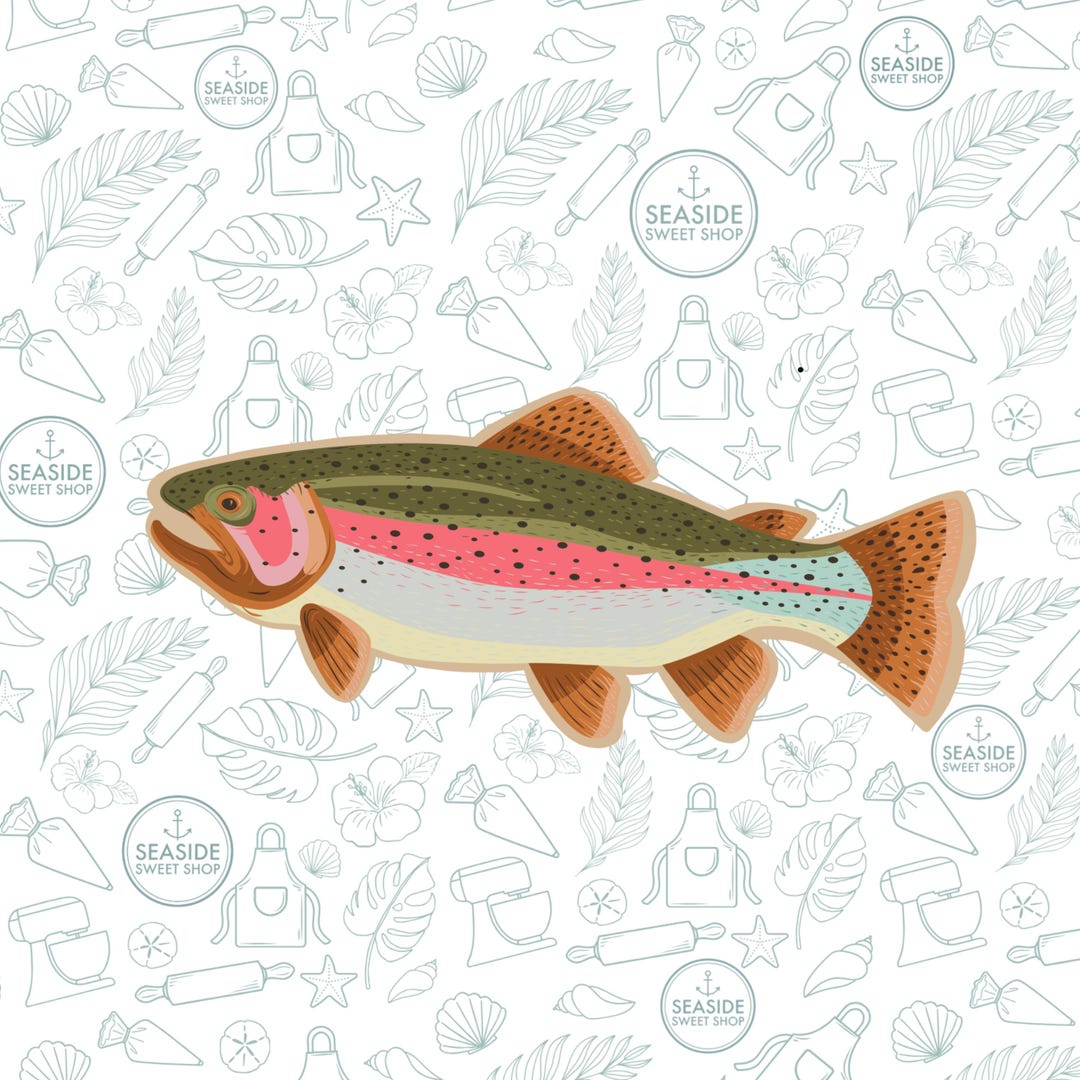Trout Fish Cookie Cutter - Etsy
