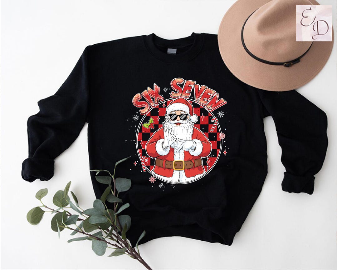 Funny Santa Bruh Meme Christmas Sweatshirt, Viral Social Media Humor - Etsy