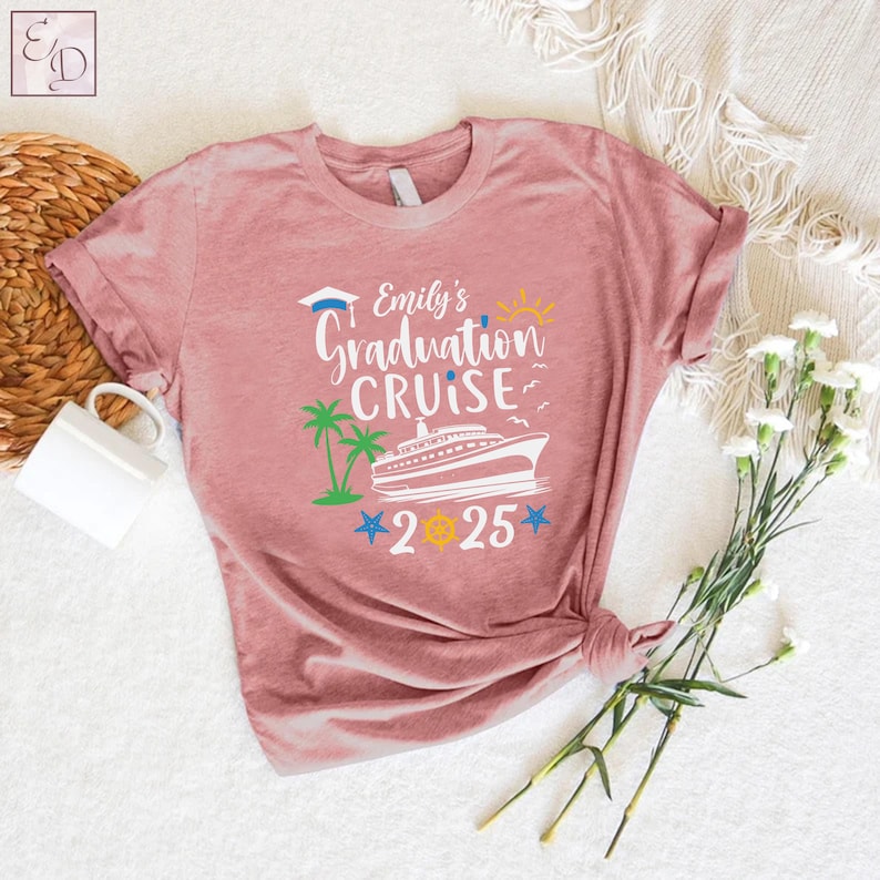 Personalized Graduation Cruise 2026 Shirt, Custom Graduation Cruise ...