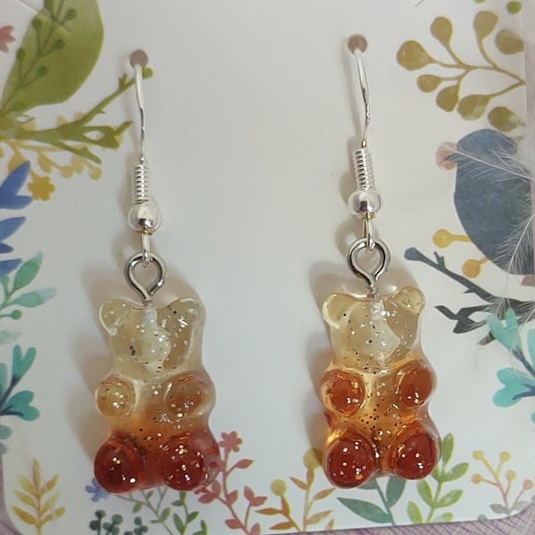 Gummy Bear Earrings - Etsy