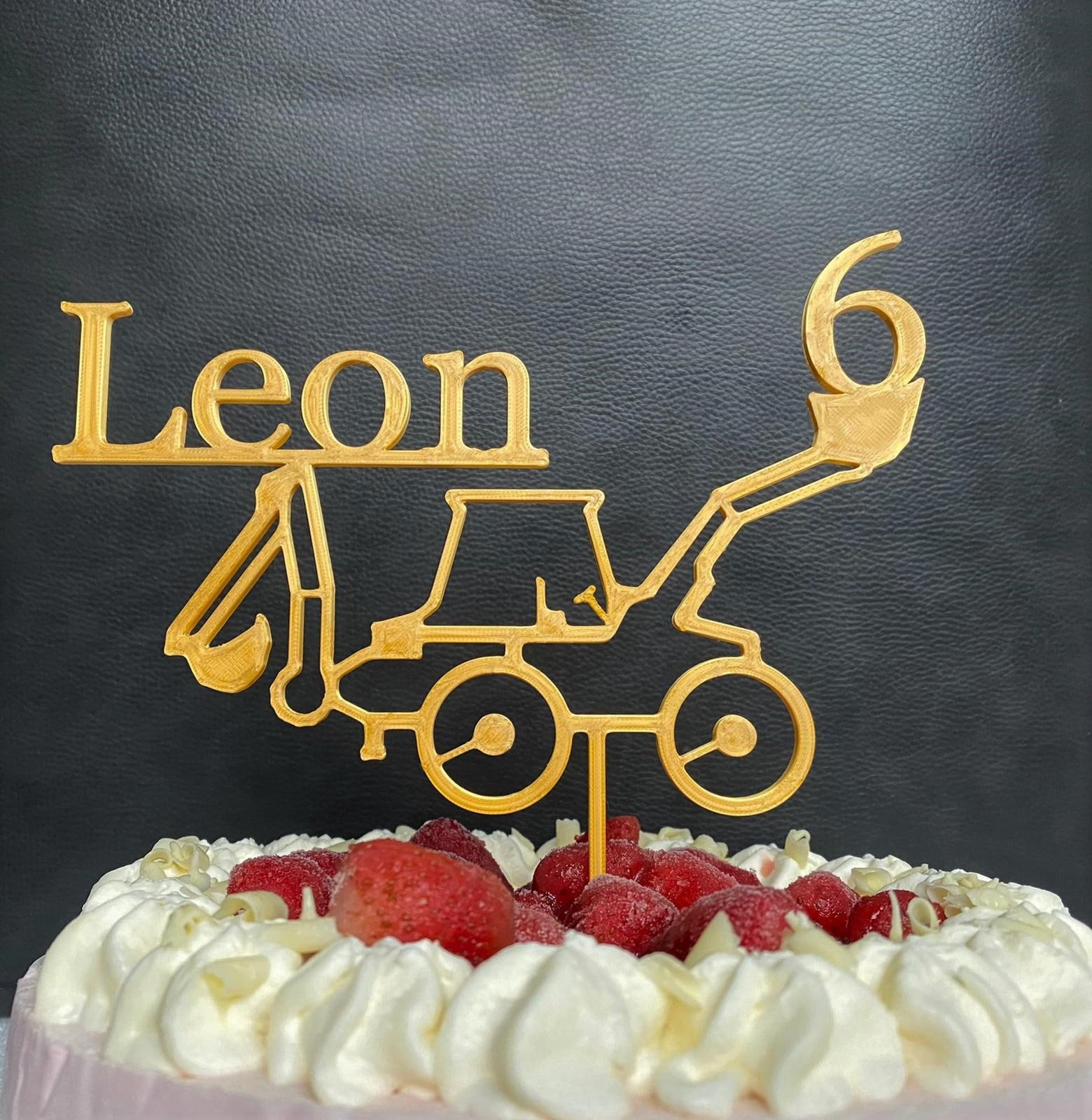 Cake-Topper, Bagger, personalisiert mit Namen und Zahl - Etsy.de