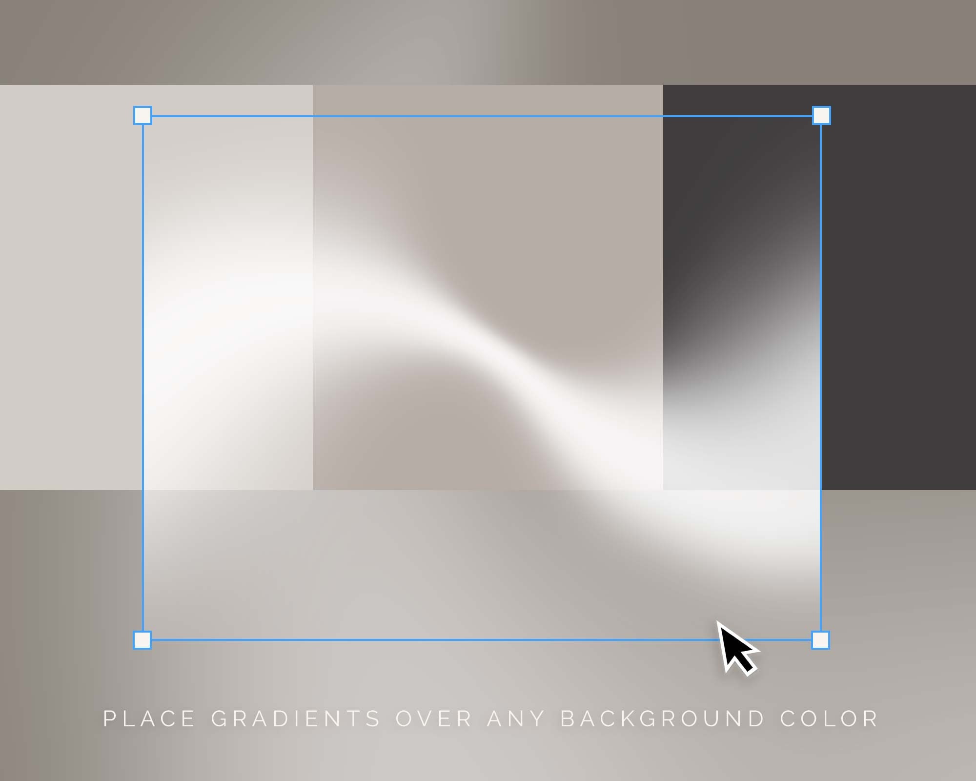 Set of 20 White Transparent Overlay Gradients Pack | Make Your Own ...