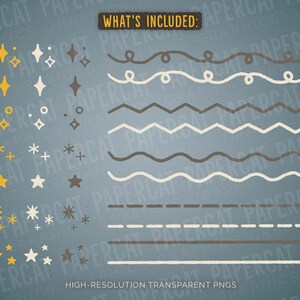 Set of 125 Cute Hand Drawn Halloween Clipart Illustrated Graphics ...