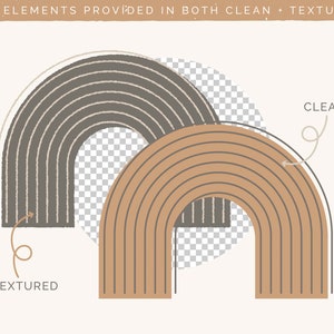 Geometric Shapes Clipart Graphics Bundle | Earthy Set of 280 ...