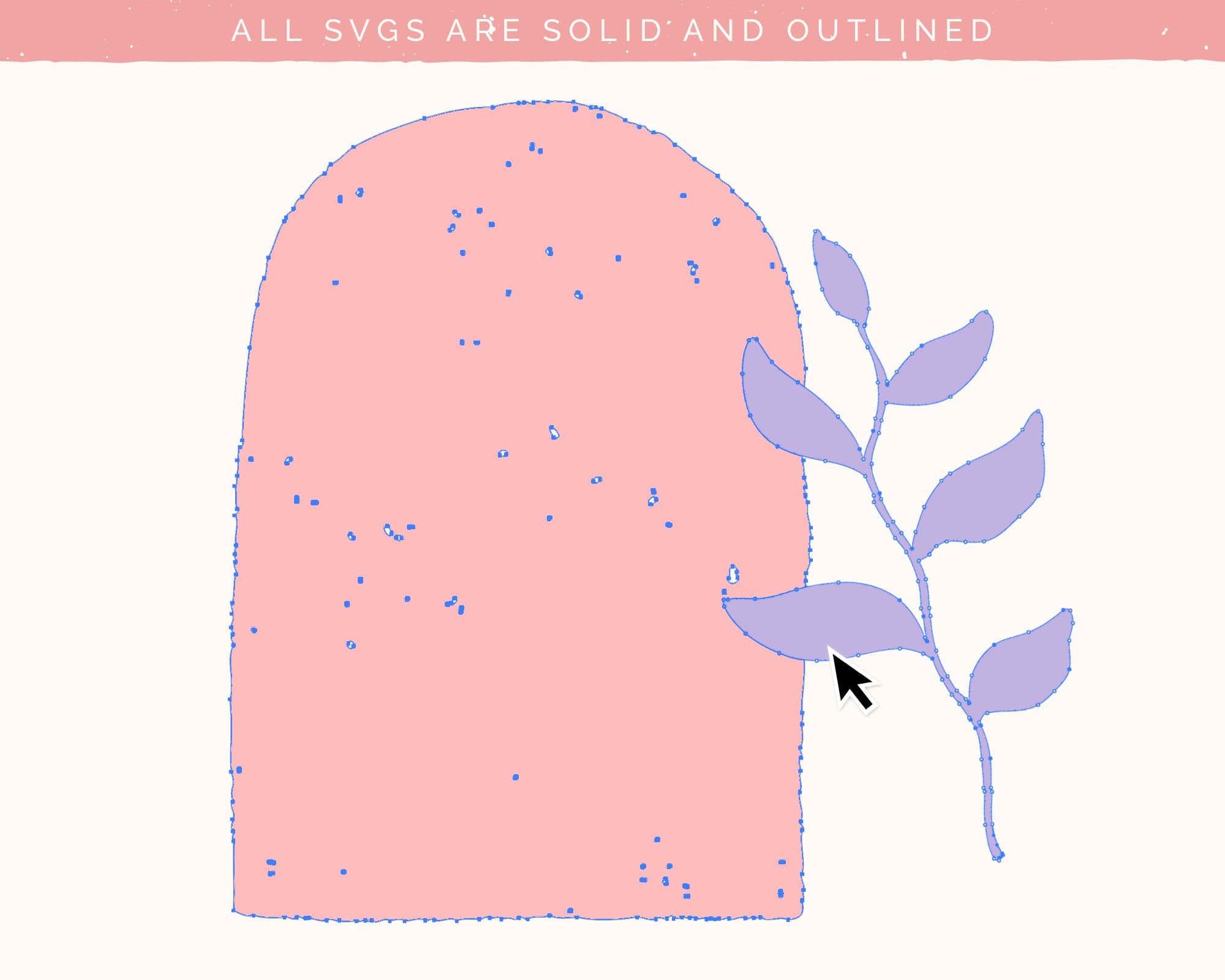 Abstract Boho Shapes Clipart Graphics Bundle | Danish Pastel Set of 320 ...