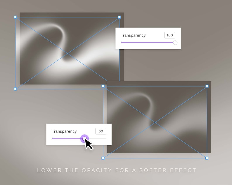 Set of 20 White Transparent Overlay Gradients Pack | Make Your Own ...