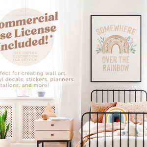 Watercolor Boho Floral Rainbows Clipart Graphics Bundle | Set of 65 ...