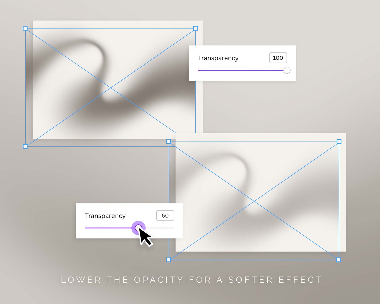 Set of 20 Transparent Overlay Gradients Pack | Warm Grey Color Palette ...