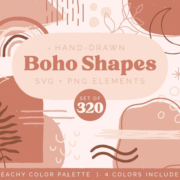 Boho Shapes - Etsy
