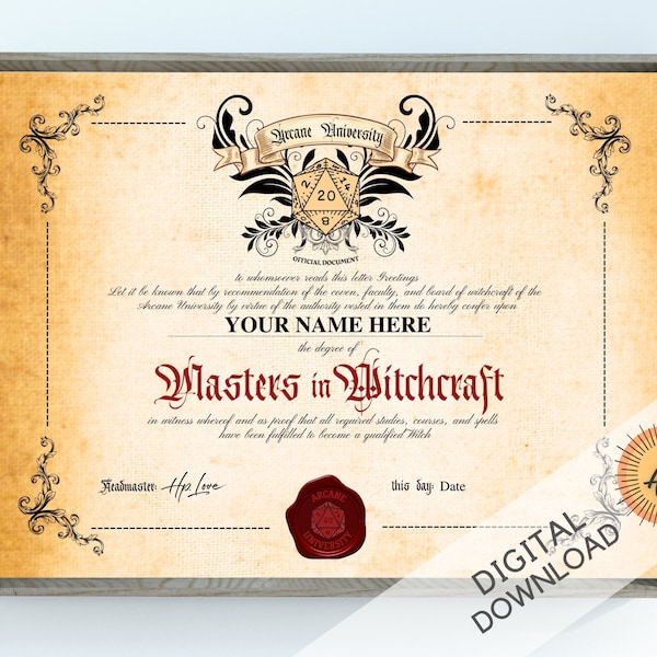 Masonic Certificate - Etsy