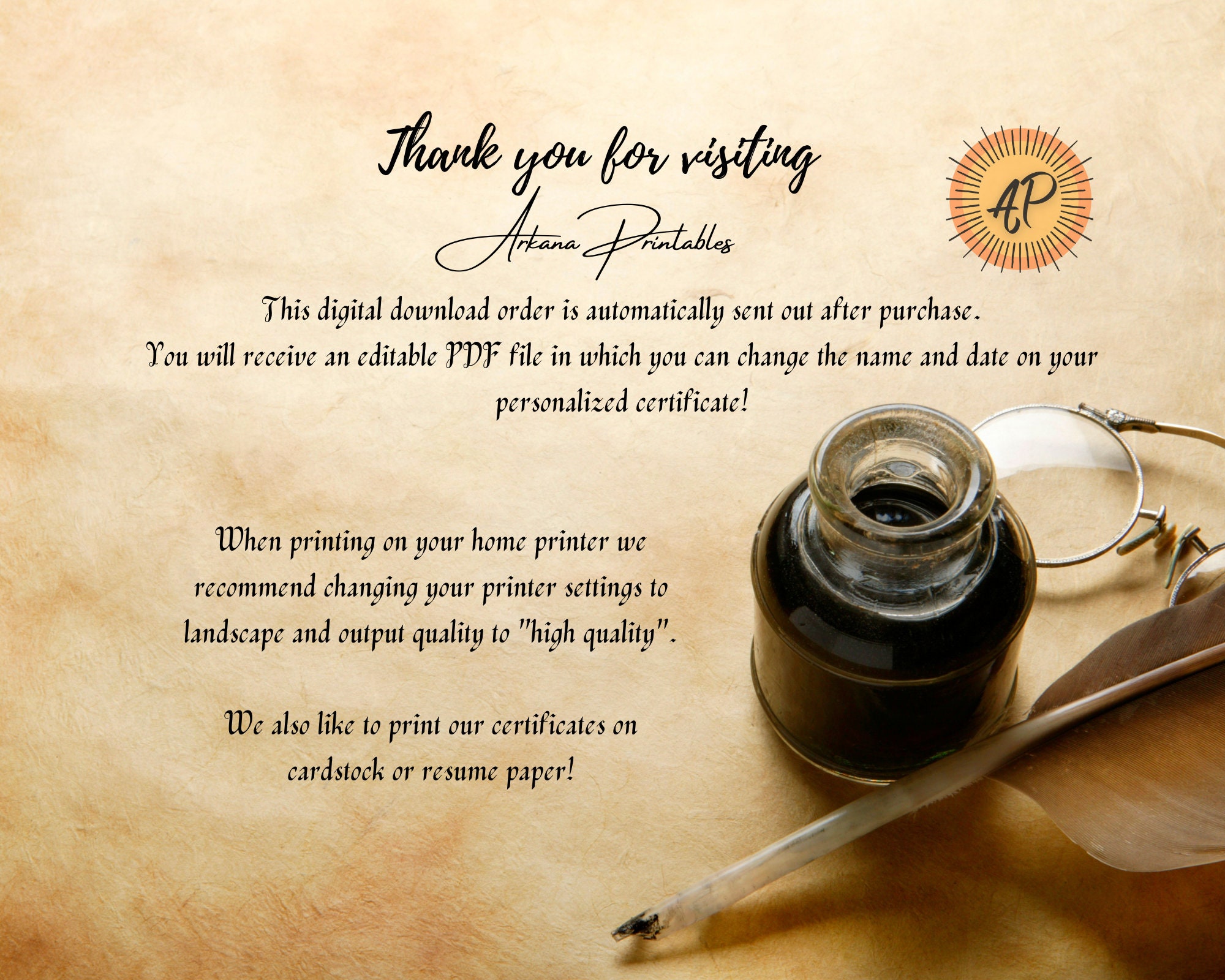 Editable PDF. Masters in Witchcraft Certificate. Digital Download. 8 ...