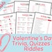 Printable Valentine's Day Trivia, Quizzes & Riddles | Famous Couples ...
