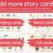 Story Building Game | Story Starters | Camping Game | All Ages | Card ...