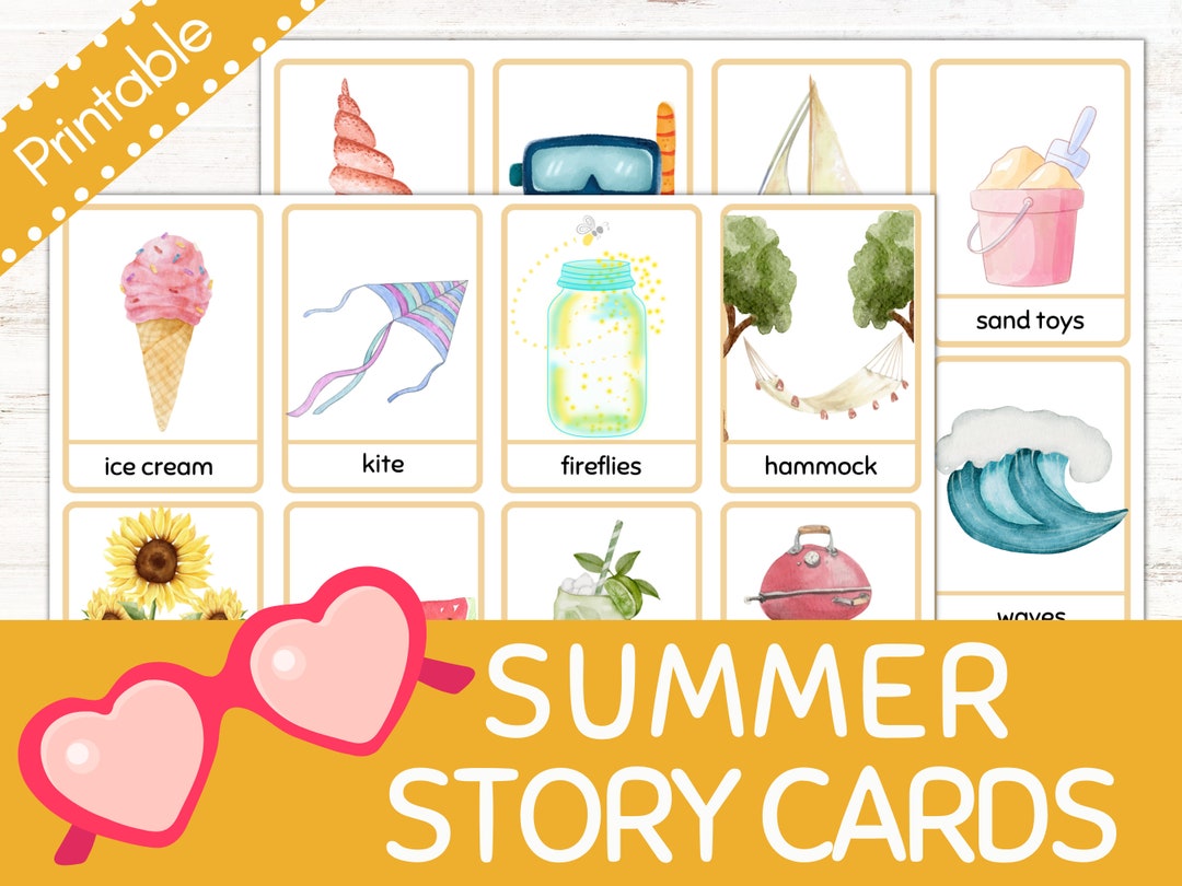 Story Building Game | Story Starters | Summer Game | Camping Game ...