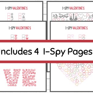 Printable Valentine's Day I-spy & Picture Games | Family Game ...