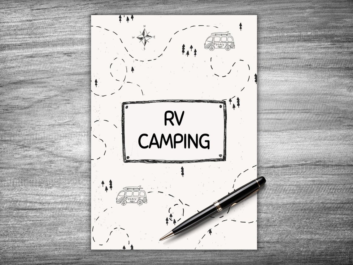 Printable Camping Planner Camping Journal Meal Planner RV Printables ...