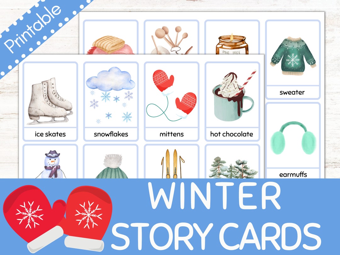 Story Building Game | Story Starters | Camping Game | Fun Winter Game ...
