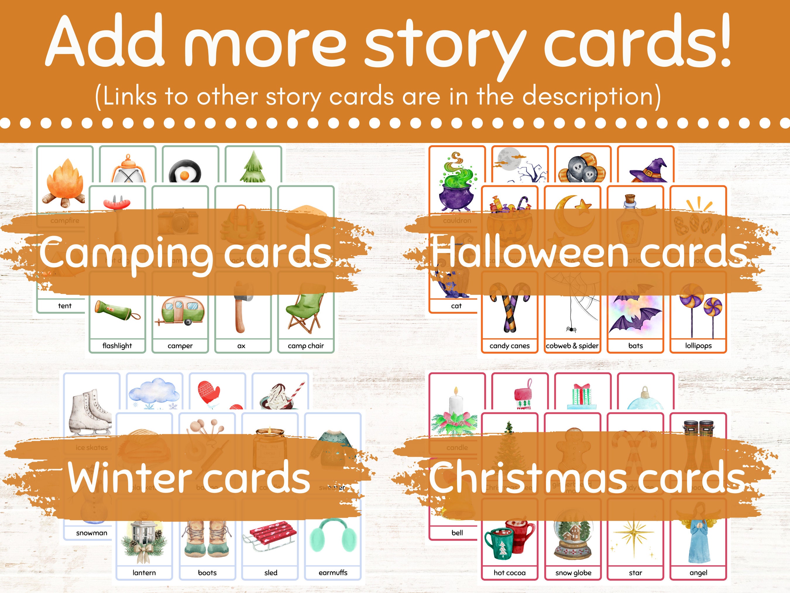 Story Building Game | Story Starters | Camping Game | Fun Fall Game ...