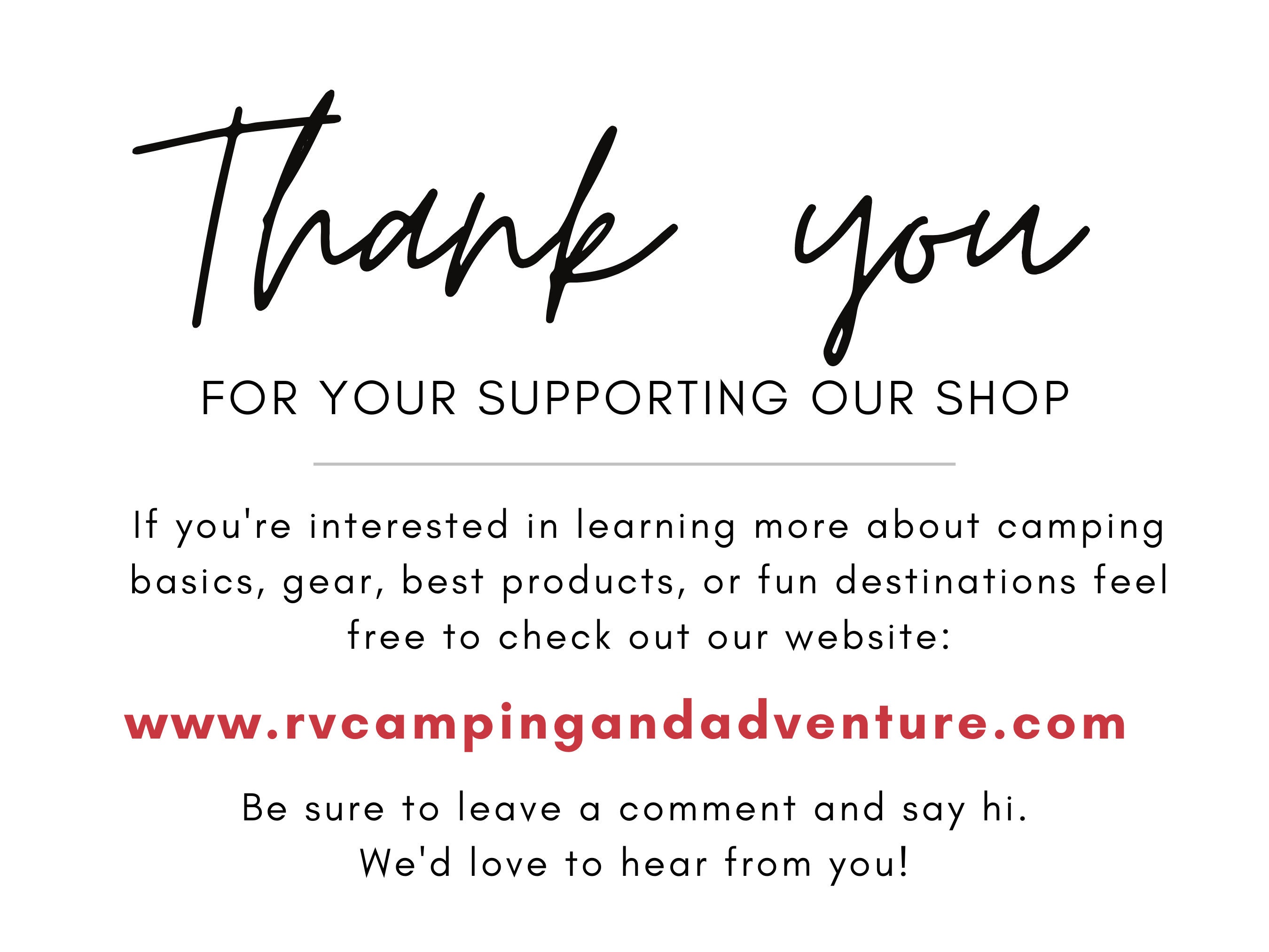 Printable Camping Planner Camping Journal Meal Planner RV Printables ...