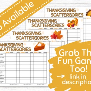 Thanksgiving Taboo | Printable Taboo Cards | Thanksgiving Games ...