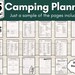 Printable Camping Planner | Camping Journal | Meal Planner | RV ...
