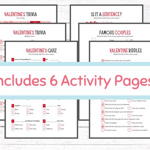 Printable Valentine's Day Trivia, Quizzes & Riddles | Famous Couples ...