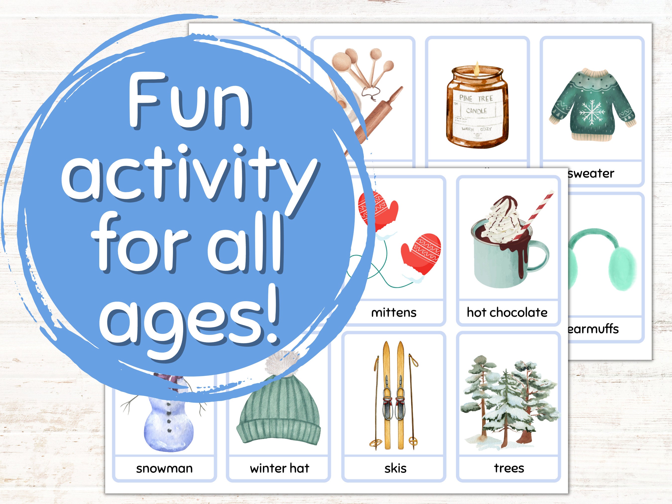 Story Building Game | Story Starters | Camping Game | Fun Winter Game ...