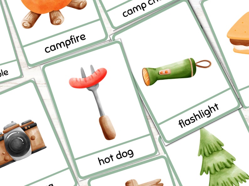 Story Building Game Story Starters Camping Game All Ages Card Game ...