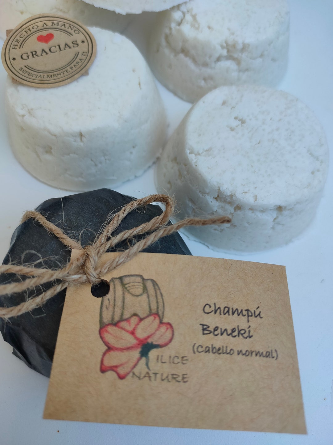 Natural Solid Shampoo for Normal Hair - Etsy