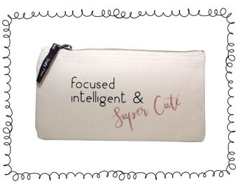 Canvas etui - Super cute