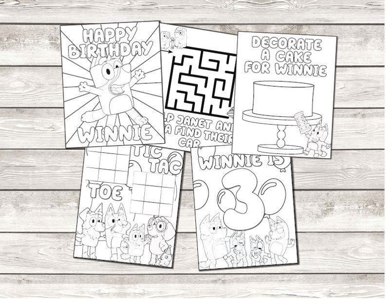 Bluey Inspired Birthday Party Favor Personalized Coloring Etsy bluey-inspired-birthday-party-favor-personalized-coloring-etsy