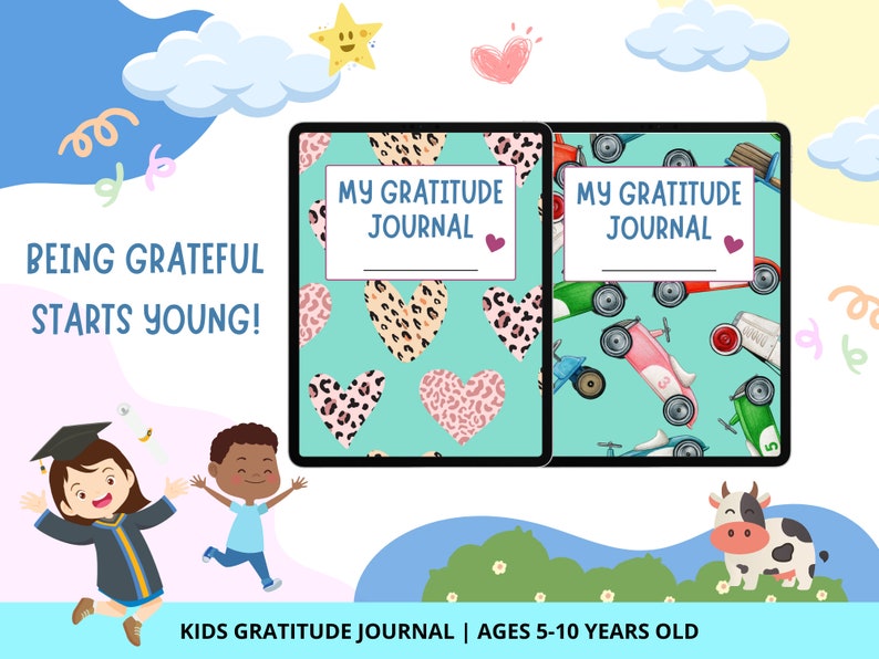 Gratitude Activity Journal for Kids | Mindfulness Journal for Children ...