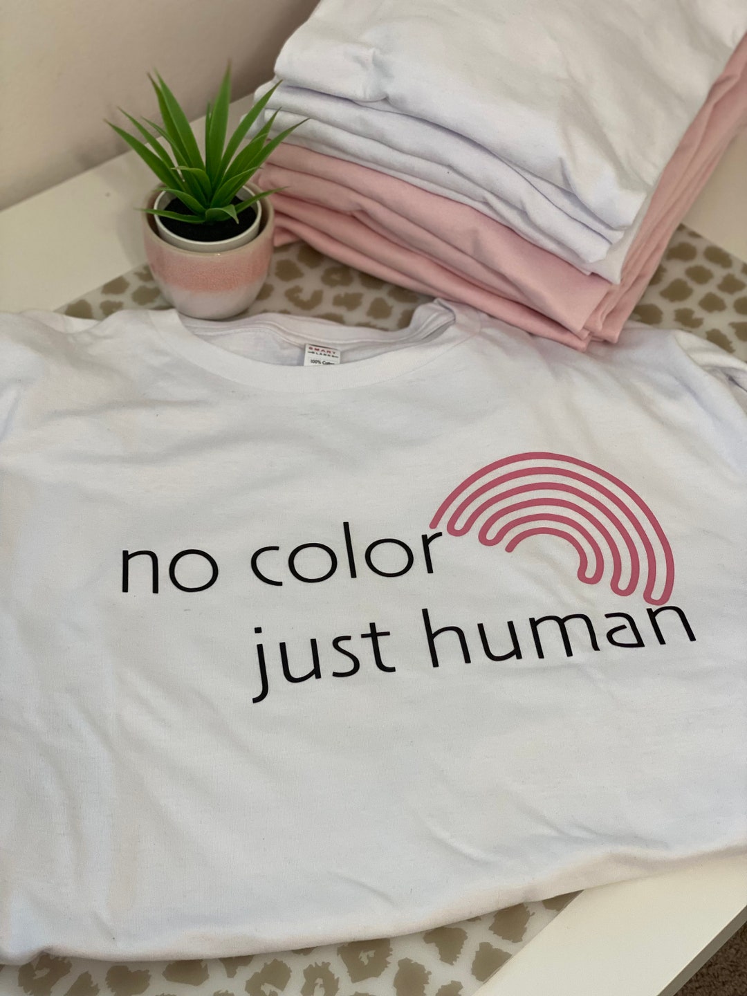 No Color Just Human T-shirt - Etsy