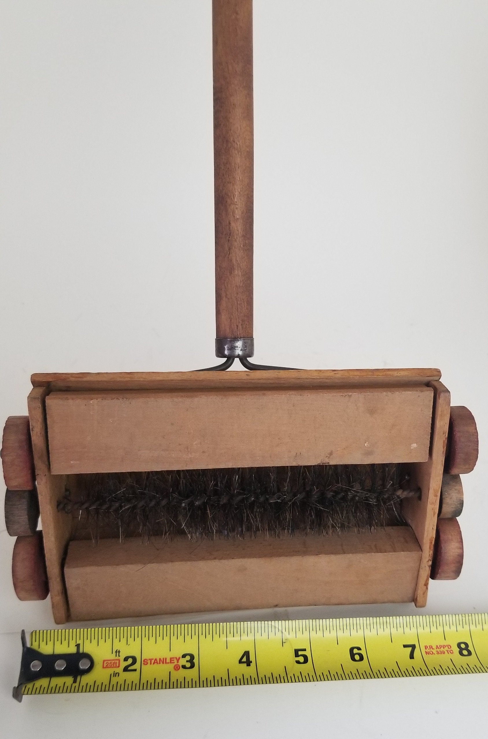 Child Bissell's Antique Wooden Sweeper, Antique Toy, Antique Child's ...
