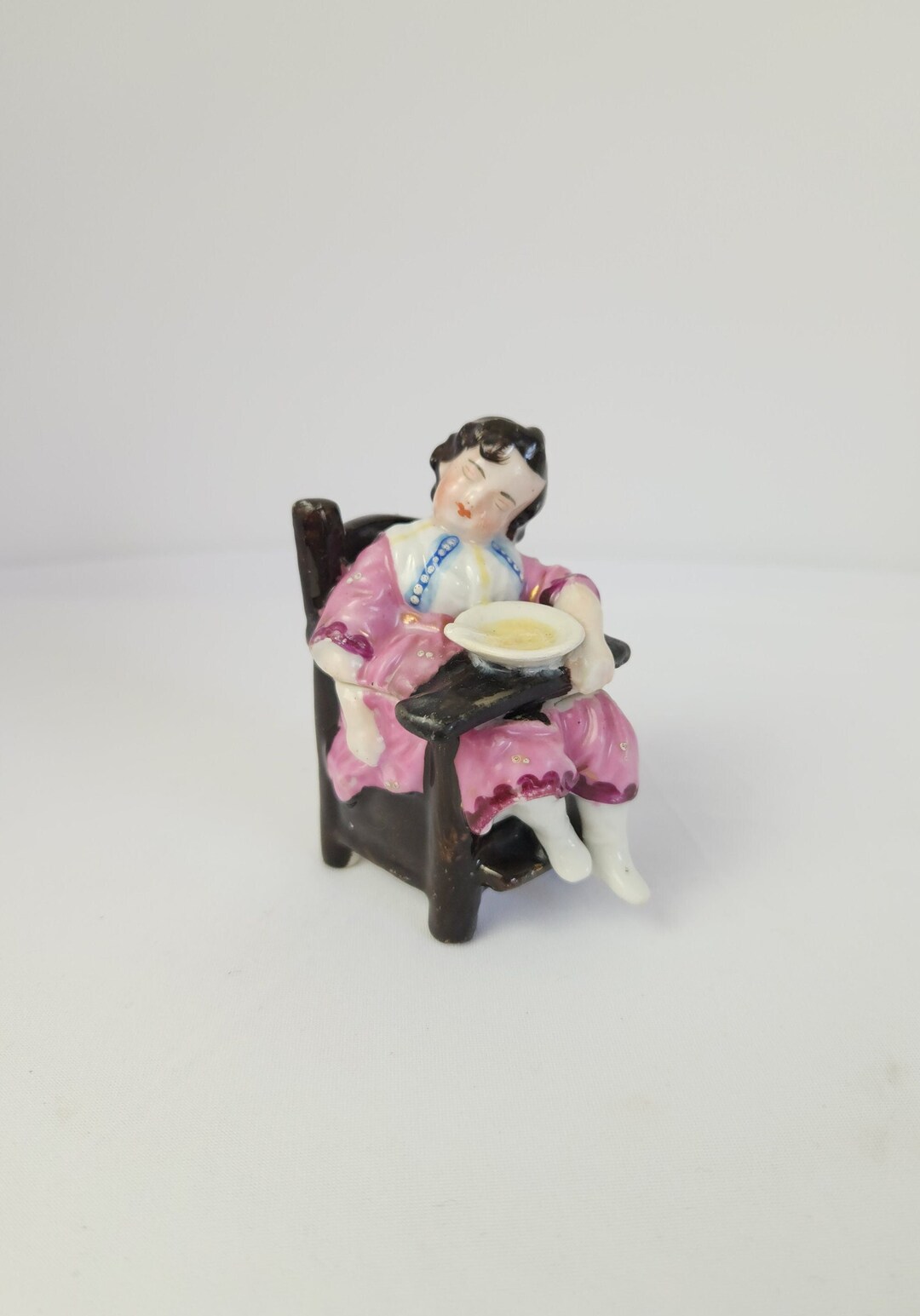Antique Victorian Sleeping Baby Trinket/pill/tooth Box, Napoleon III ...