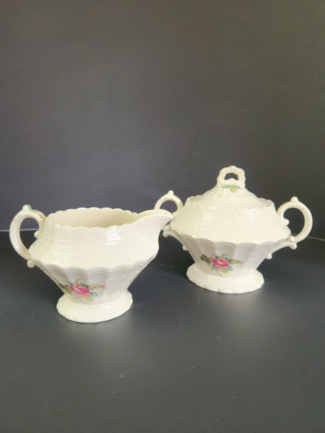 Spode's Jewel Copeland Cream/sugar Server Vintage 2 Pieces - Etsy