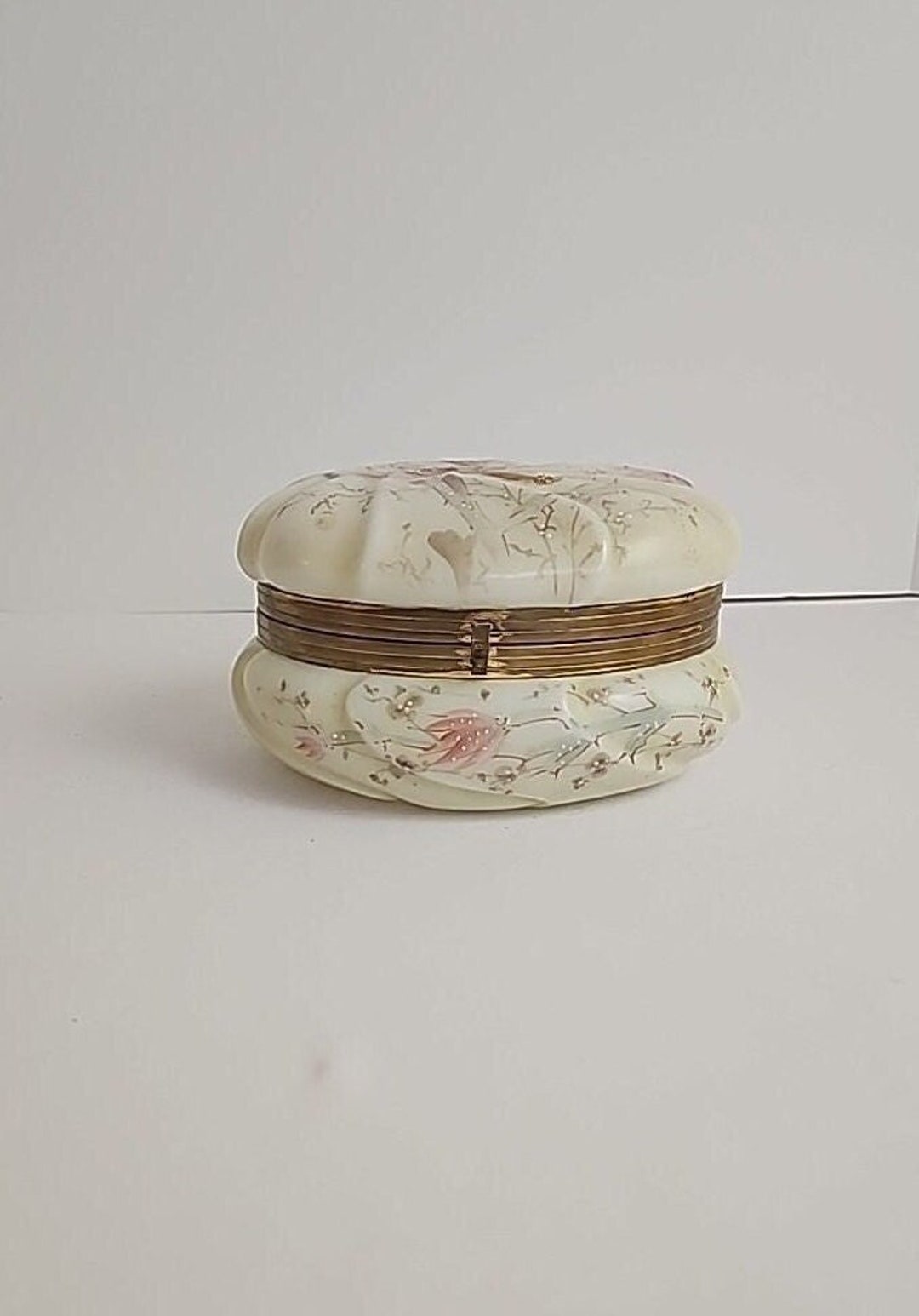Antique Wavecrest Jewelry Dresser Vanity Box Extra Large CF Monroe, Art ...