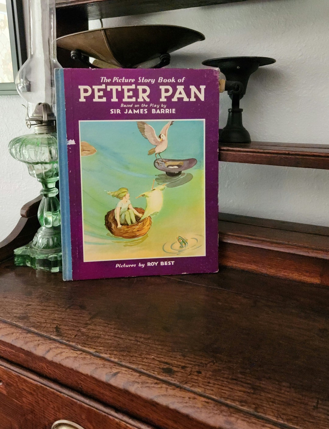 Peter Pan the Picture Story Hardcover Book 1931 Based on the Play by ...